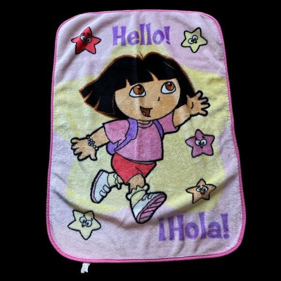 Nickelodeon | Bedding | Dora The Explorer Plush Fleece Blanket Hello ...